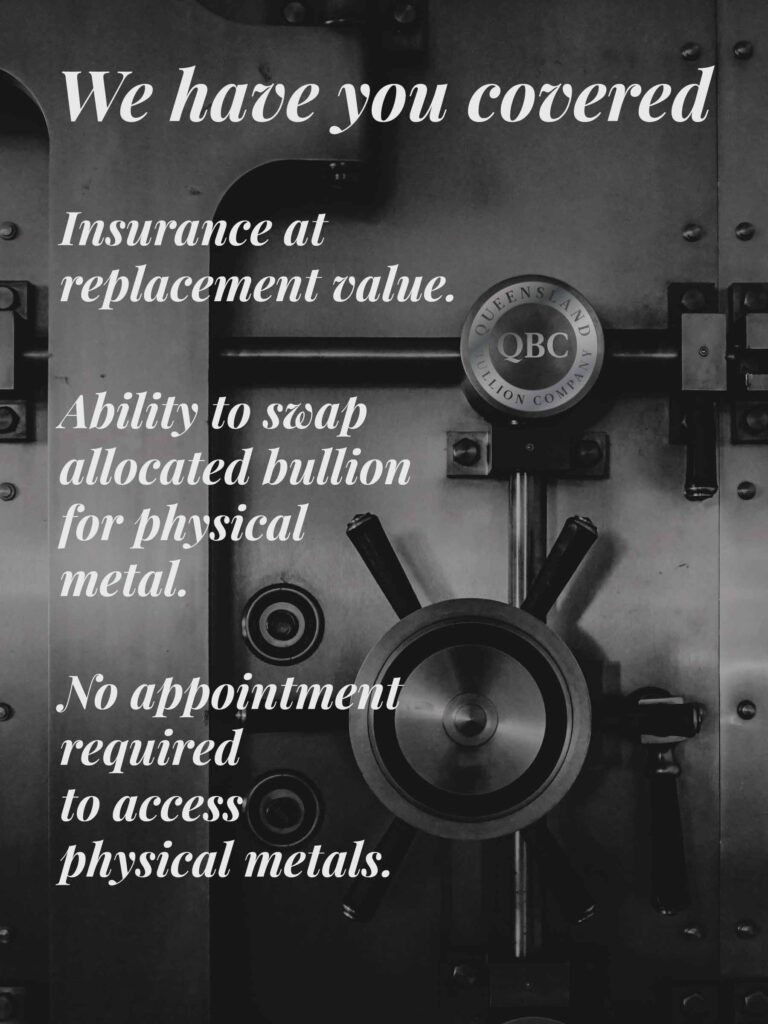 Gold Storage Sunshine Coast, Secure Gold And Platinum Vault